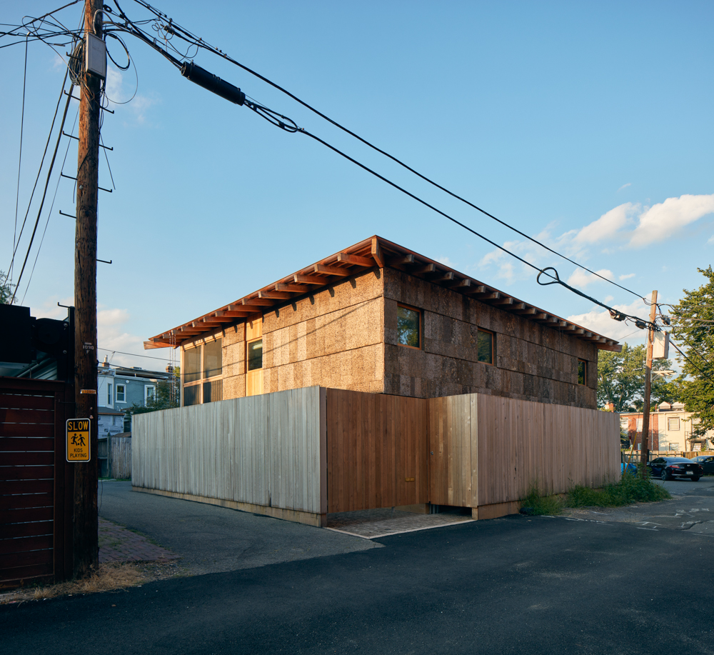 Amorim Cork Insulation & Facade - Poplar Grove Alley House - Washington DC - Case Study